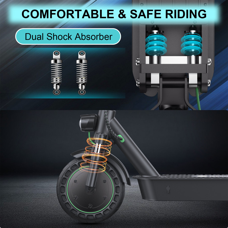 ISINWHEEL S9 MAX - Trottinette électrique 500W 36V 10.4AH